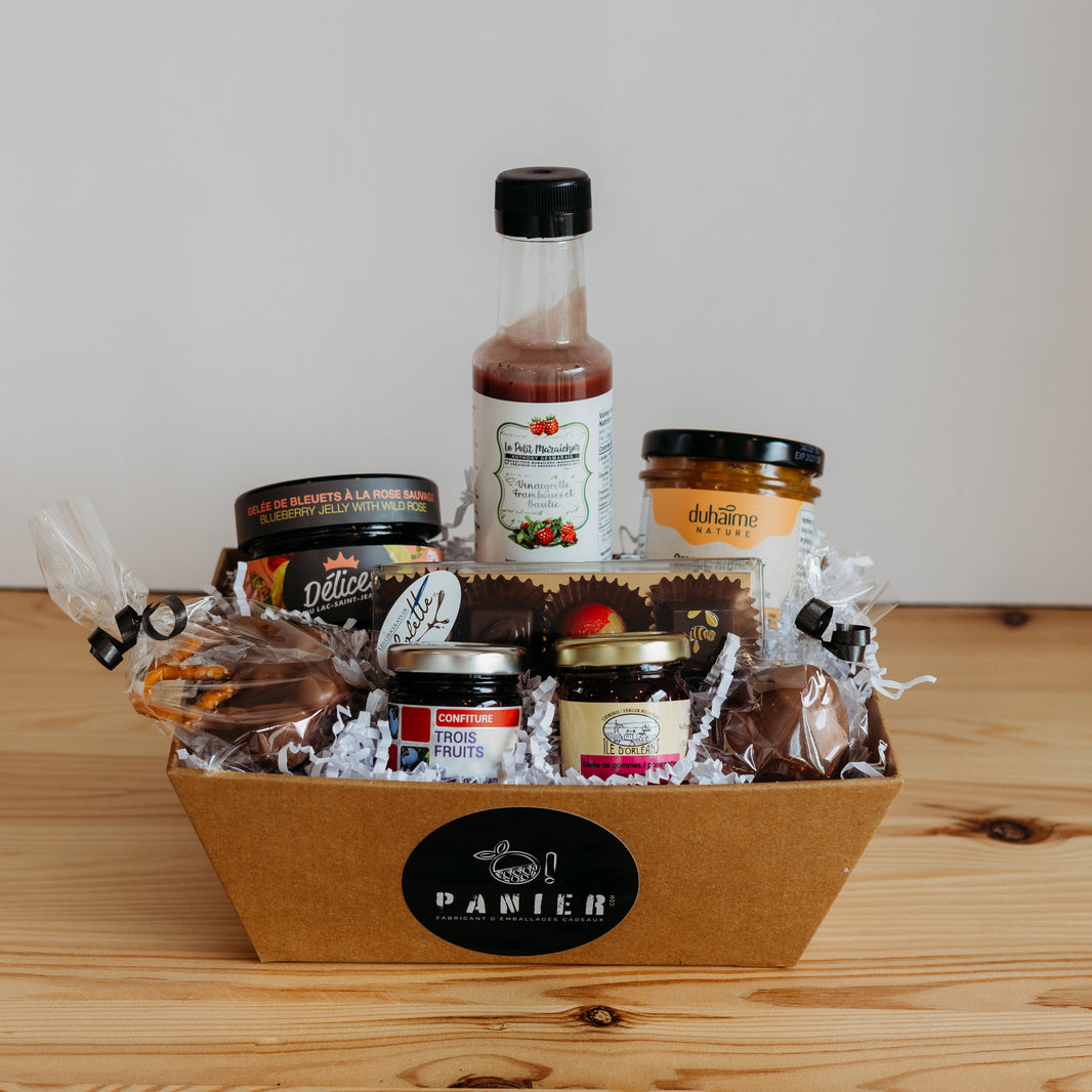 Panier cadeau de produits régionaux – O! PANIER